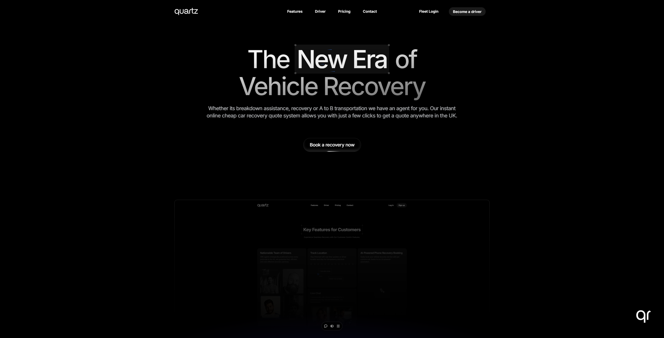 Quartz Recovery | Vehicle Recovery Near Me | Roadside Assistance Near ...